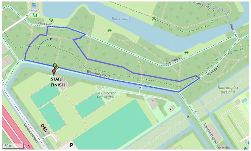 Kopjesloop - Parkoers en parkoersrecords - Atletiek Vereniging De Koplopers