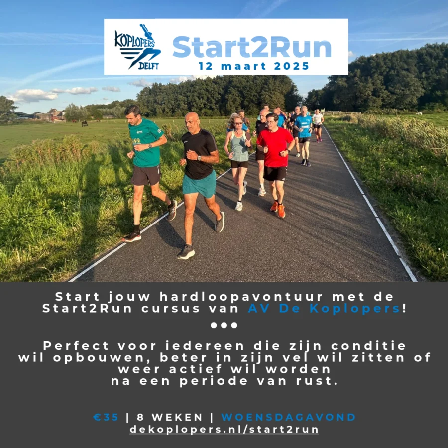 Heb jij je al ingeschreven voor onze Start2Run cursus? - Atletiek ...